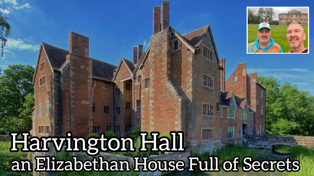 HARVINGTON HALL IN ENGLAND is an Elizabethan House full of secrets ...