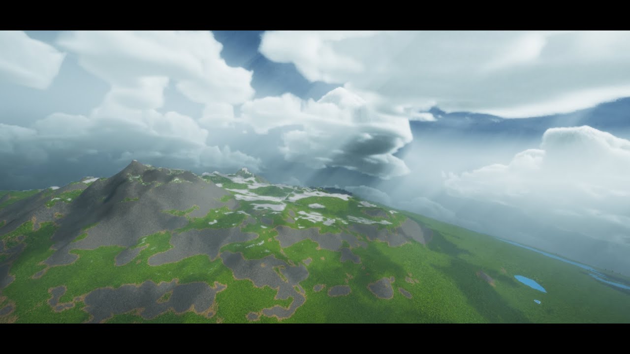 Sky Master ULTIMATE Volume clouds & atmosphere with ORION new procedural planet & water ...