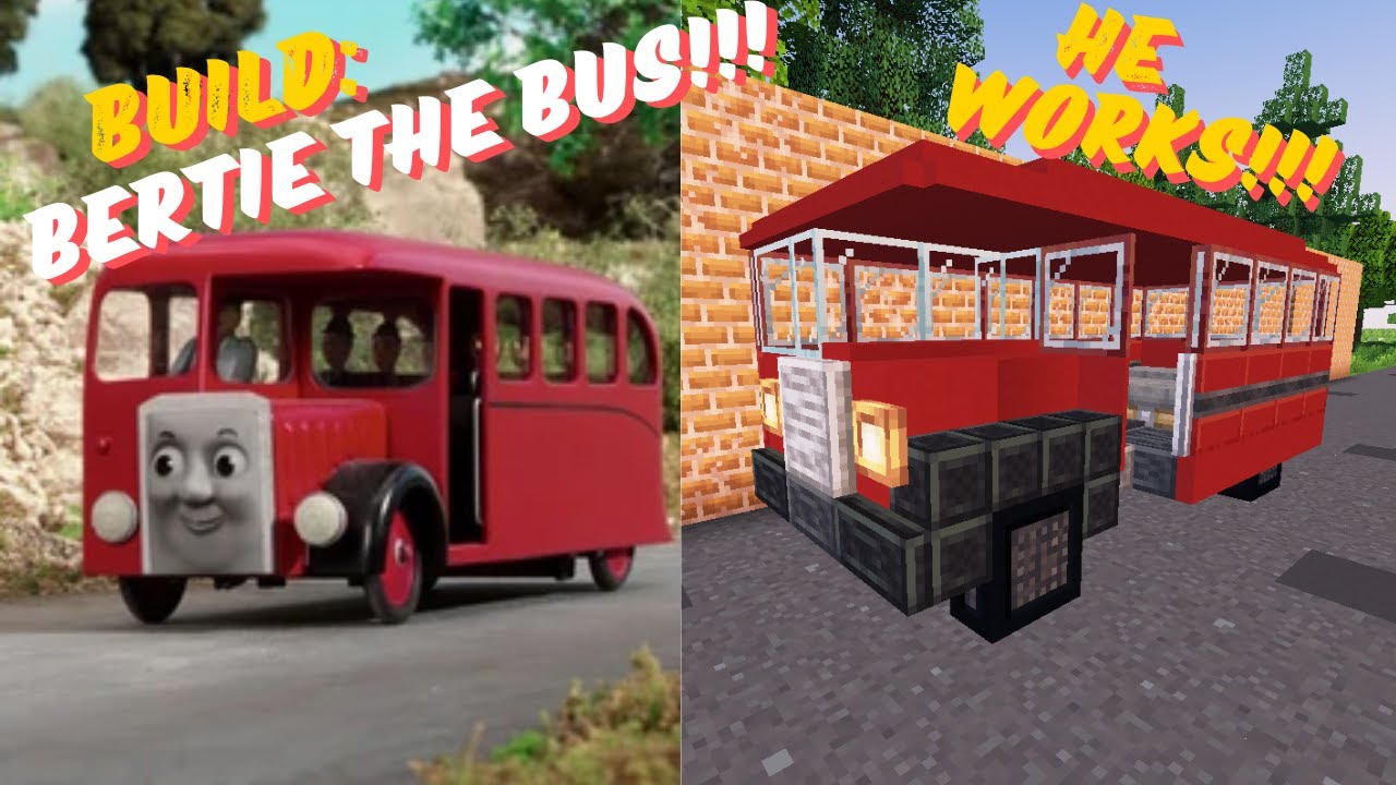 Season 2 EP 11 | I Built BERTIE THE BUS in the CREATE MOD!!!! - YouTube