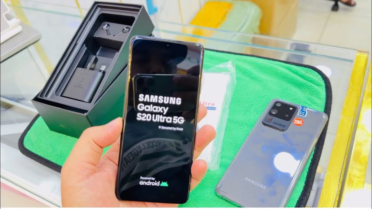 Offer Galaxy S20 Ultra 5G with box - YouTube
