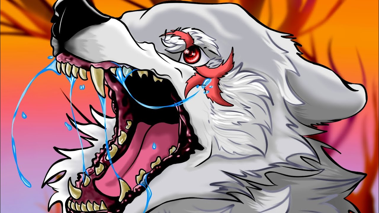 Speedpaint Wolf - Wildcraft [OC] - YouTube