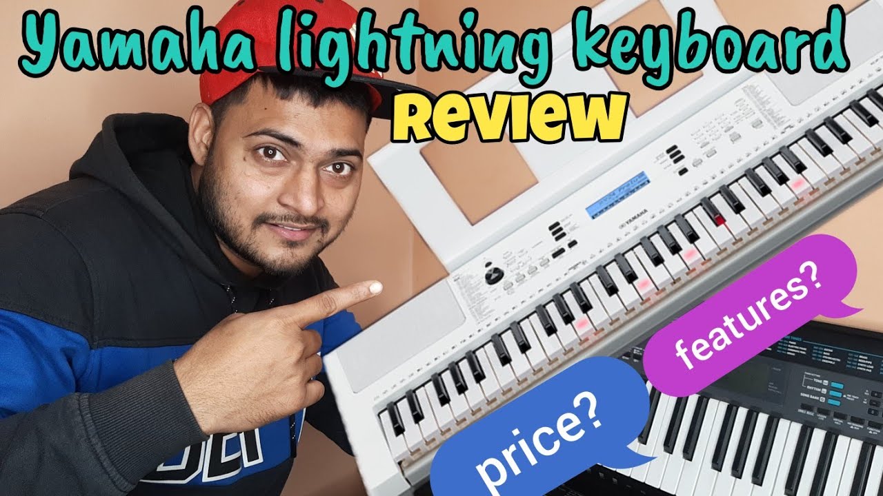 Yamaha lightning keyboard review || best budget attractive good looking ...