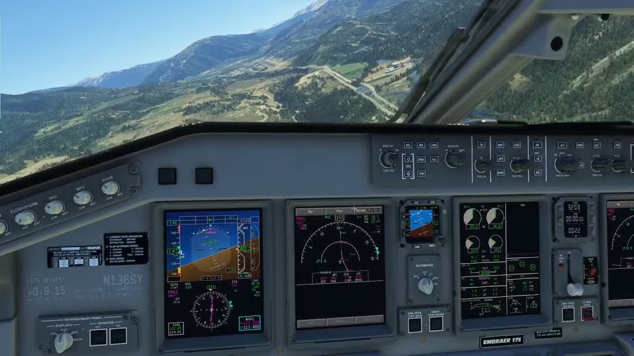 MSFS VATSIM Livestream, United Express FlightSim Studios E170-200LR DEN-ASE, Scenic & Steep ...