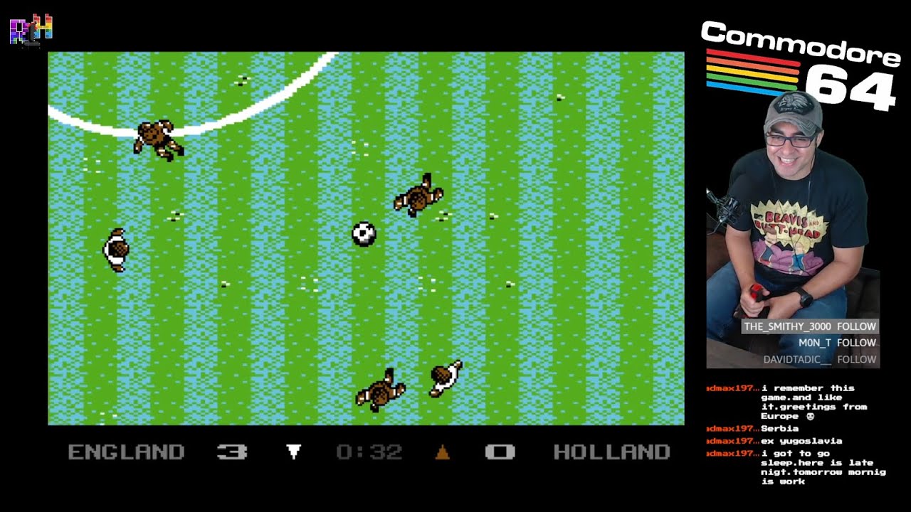 MicroProse Soccer - Commodore 64 - YouTube