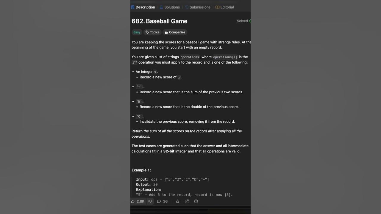 Day 32 100 100 Days Of Code And Dsa Challenge 100dayschallenge Leetcode Coding Dsa Youtube