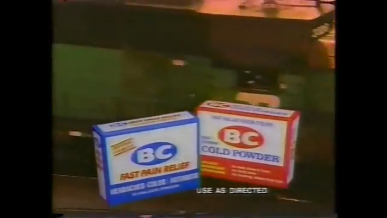 BC Pain Relief Commercial (1992) - YouTube