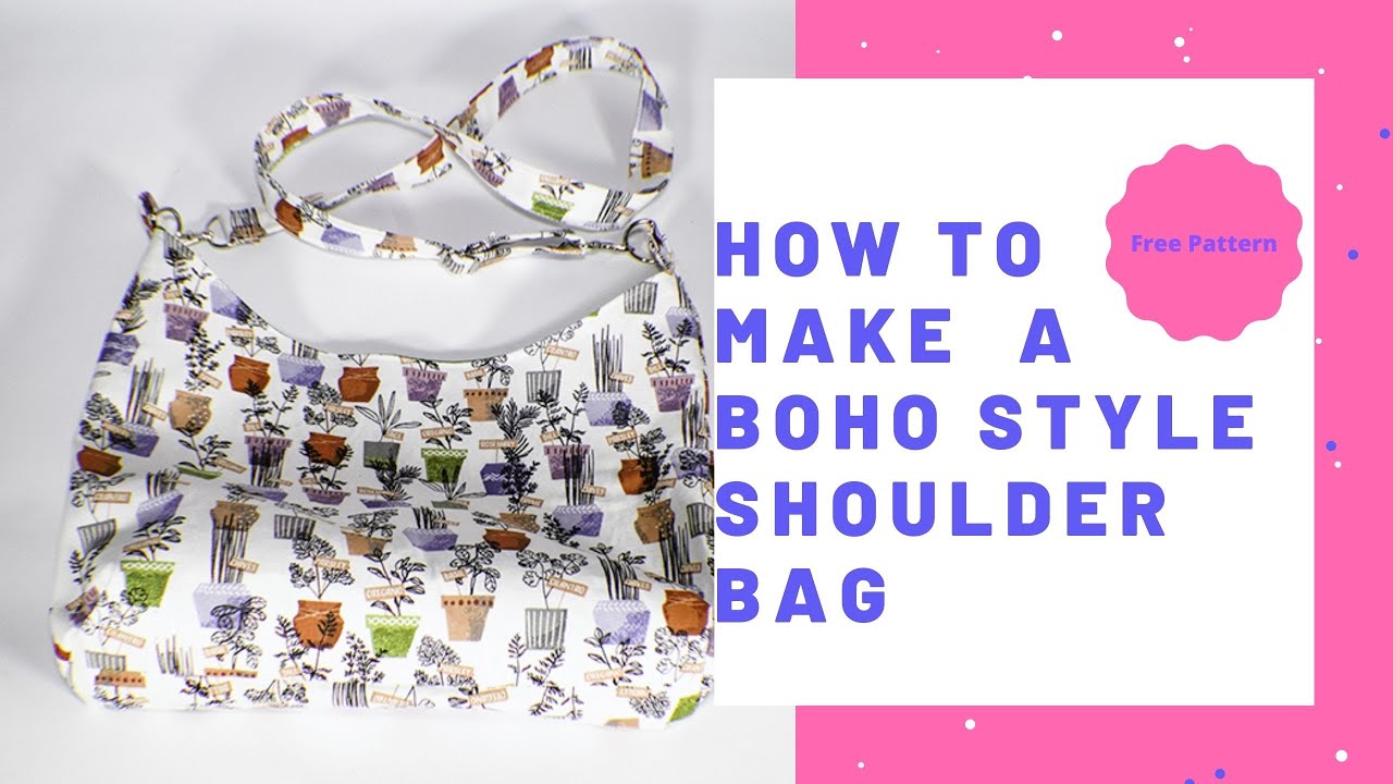 How to Make a BOHO Style Shoulder Bag - YouTube