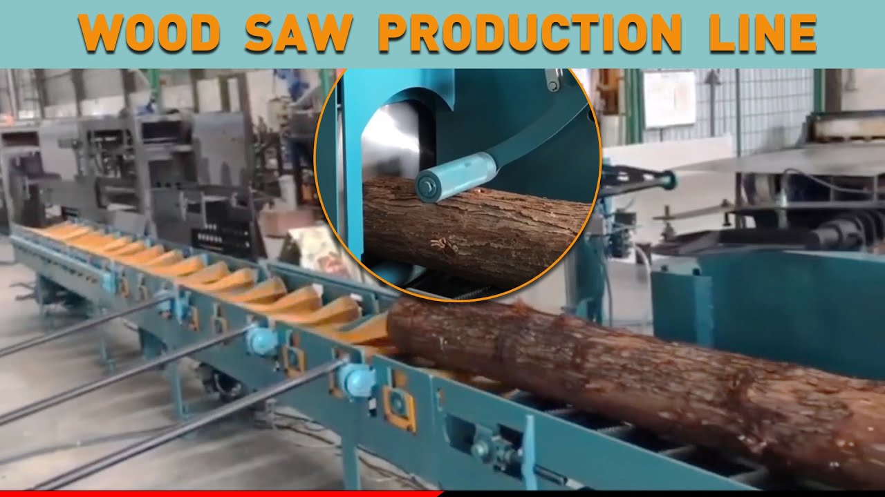 500mm Pine Log Cutting Saw Machines Wood Process Sawmill Production ...