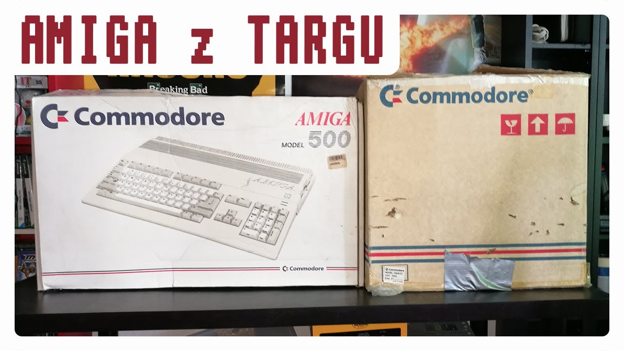 Czy to możliwe ? Amiga 500 + Commodore 1084p w kartonach znalezione na ...