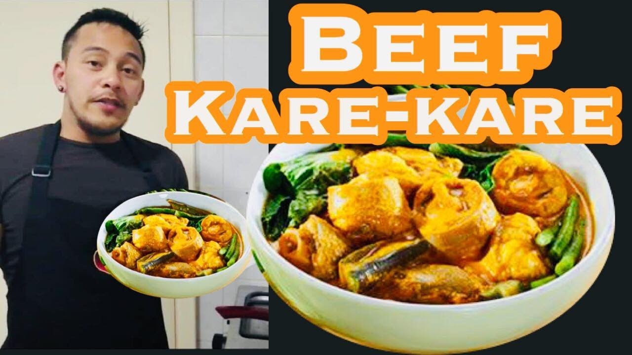 Kare-Kare | How To Cook Beef Kare-Kare - Stewed Beef in Peanut Butter ...