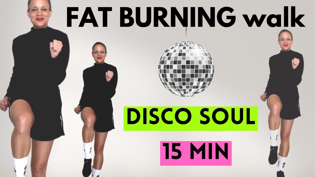 🔥 FAT BURNING CARDIO AEROBICS 🎵 Disco Workout - Diet Dance Walk the ...