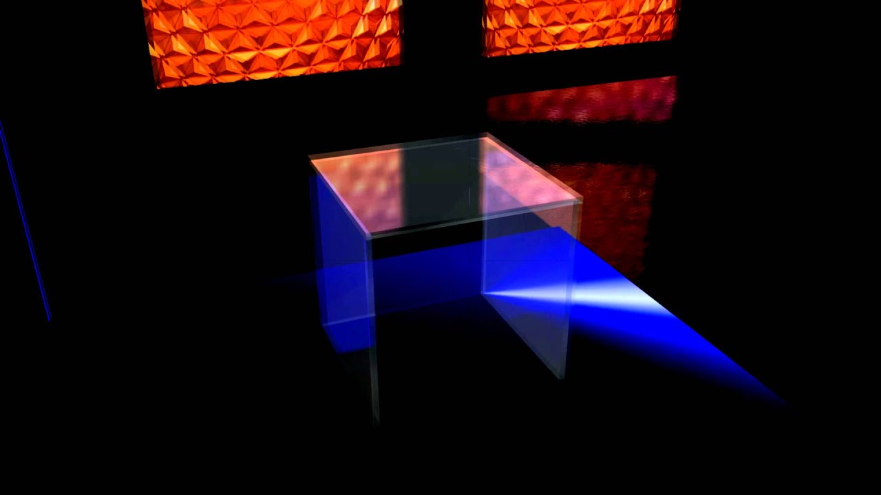 6" Acrylic Small Display Cube.avi - YouTube