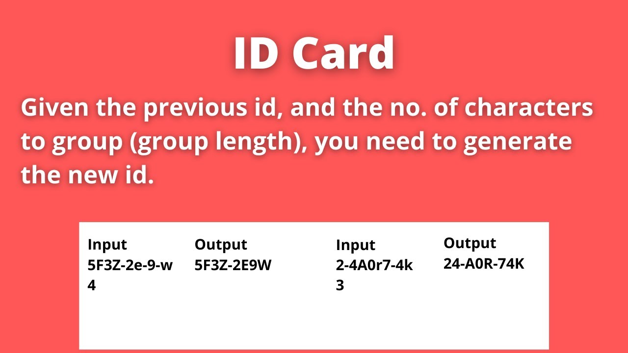 Id Card Python Program To Generate The New Id Ccbp Python Idp Test Question Answer Youtube