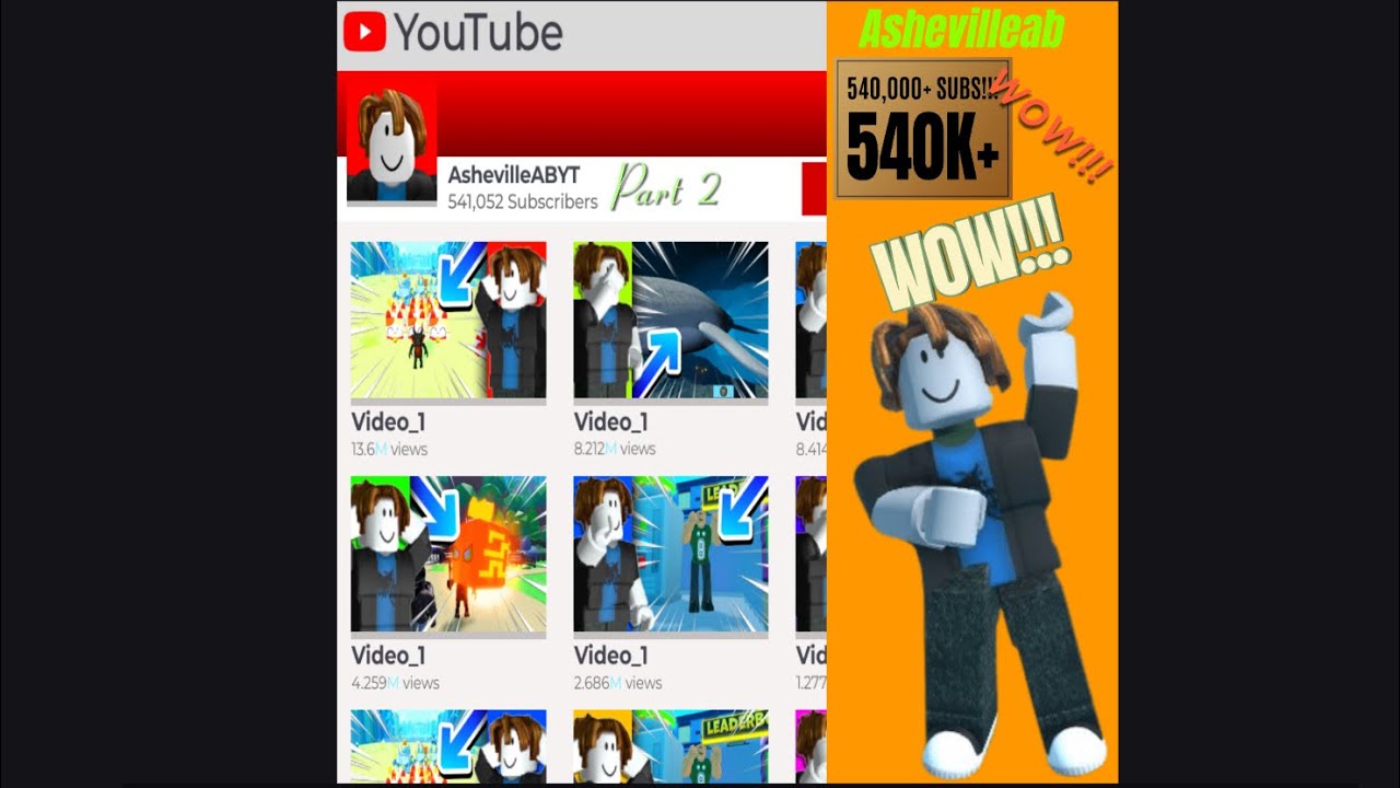 Getting OVER 540,000+ Subs on YouTuber Simulator Z on Roblox ...