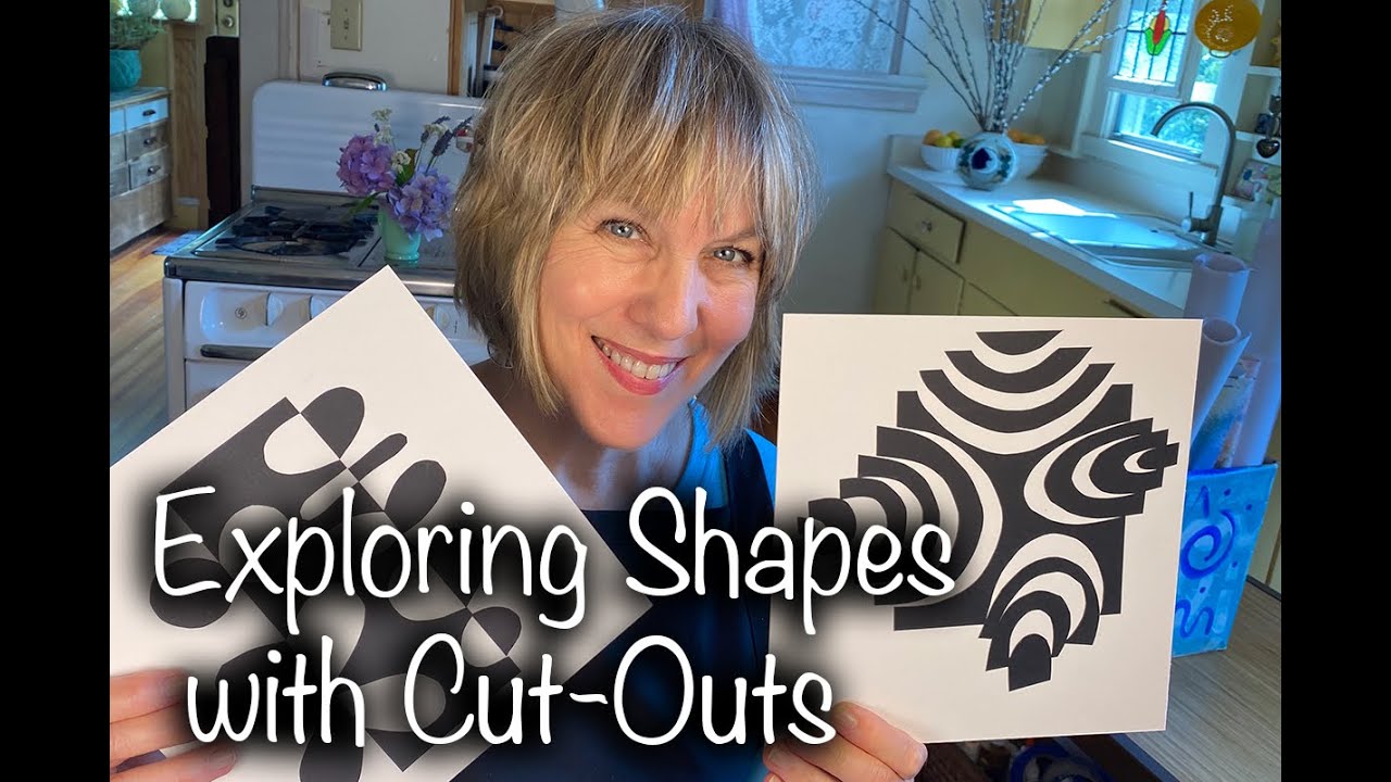 Exploring Shapes with Cut-Outs - YouTube