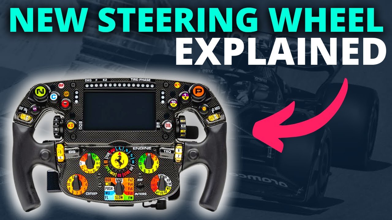 The Insane TECHNOLOGY Behind The NEW F1 Steering Wheel - YouTube