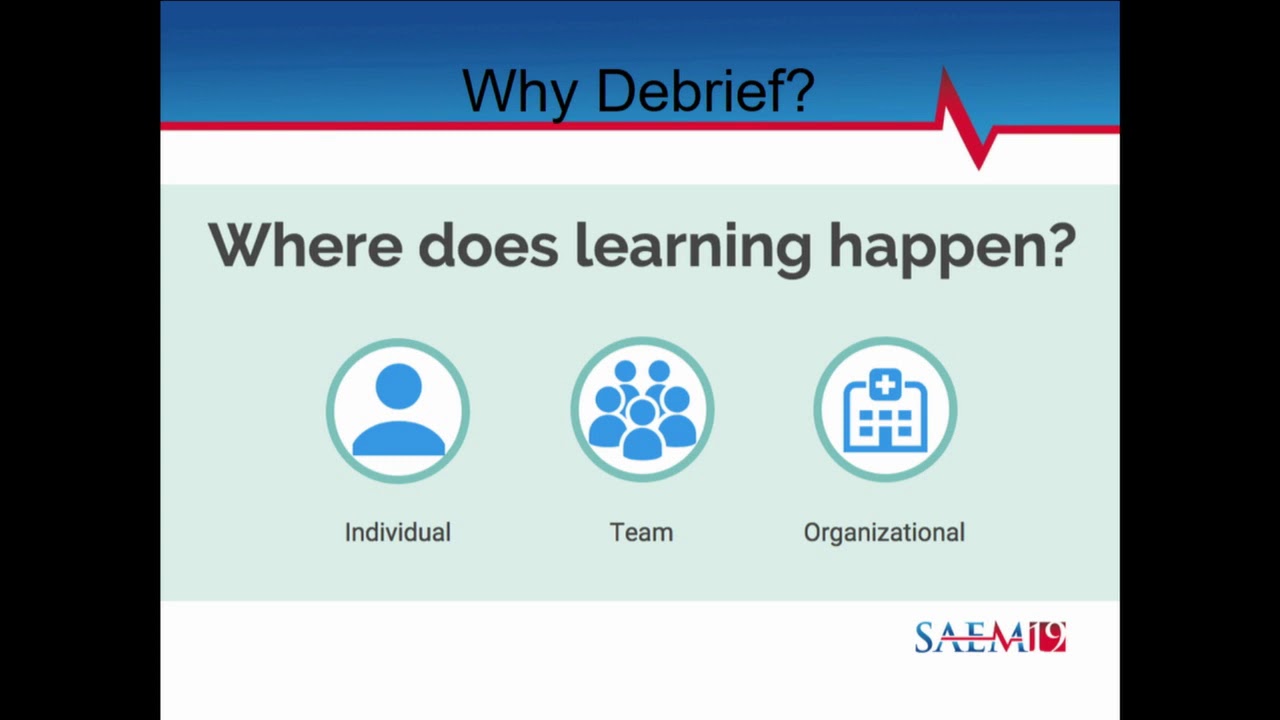 How to Use Clinical Event Debriefing to Improve Team Performance ...