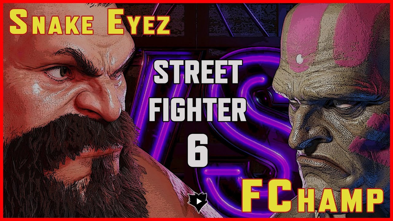 Snake Eyez's Zangief vs FChamp's Dhalsim (2) Street Fighter 6 Ranked ...