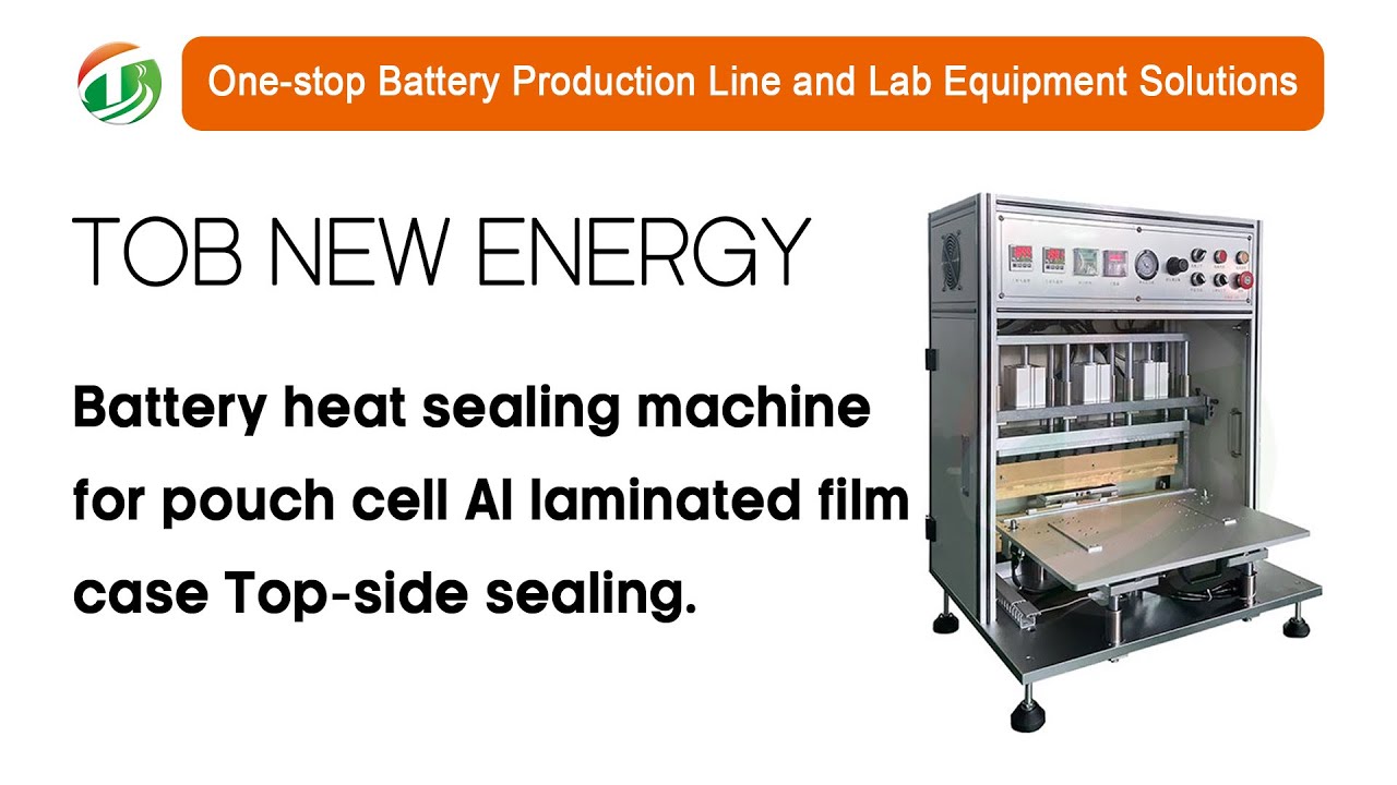 Battery Heat Sealing Machine for Pouch Cell Aluminum Laminated Film ...