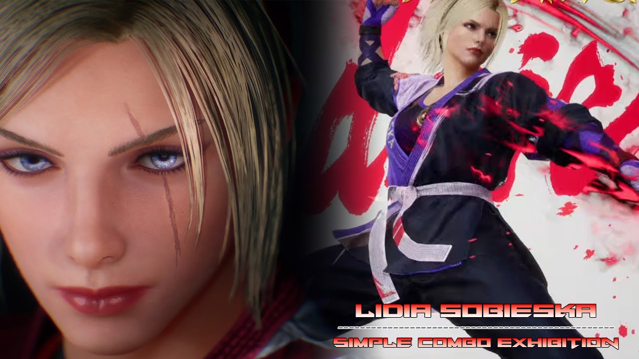 Tekken 8: Lidia Sobieska Simple Combo Exhibition - YouTube