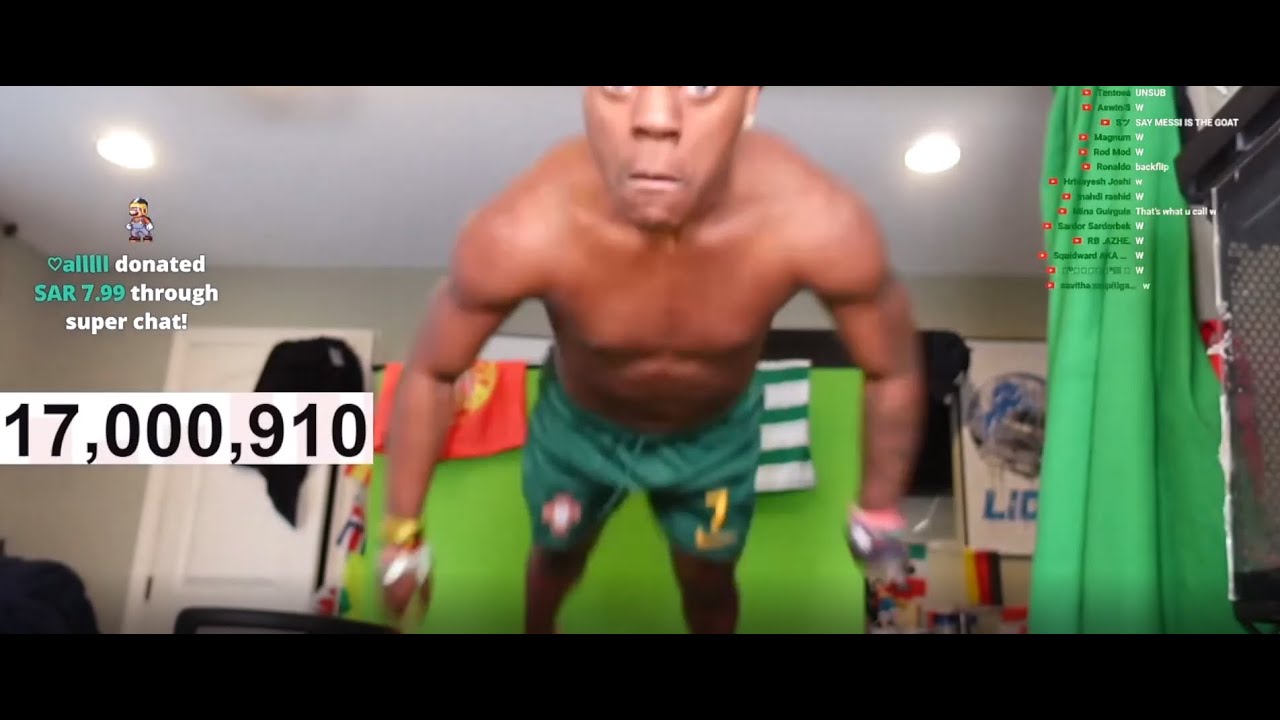 Ishowspeed Jumps Into His Computer Youtube