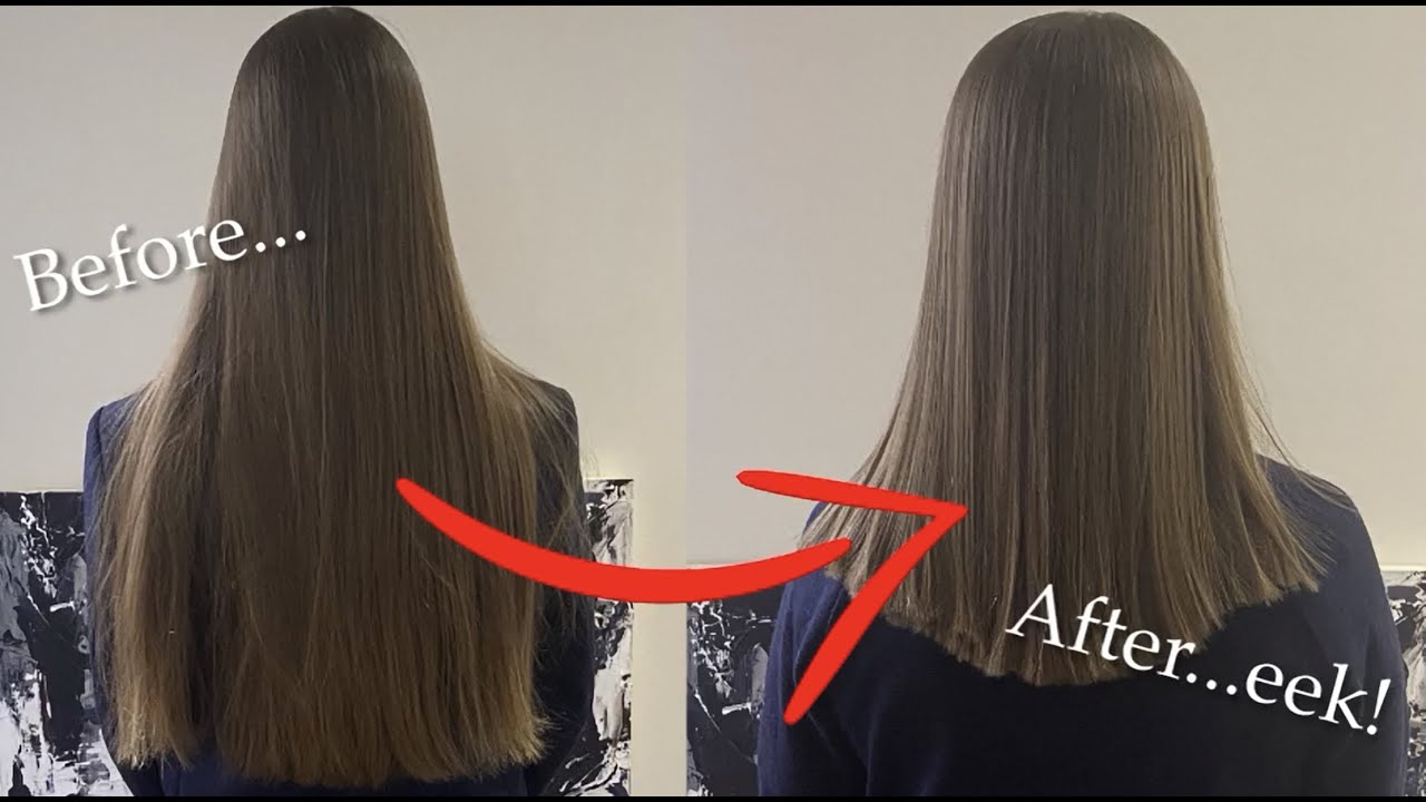 I got a BIG haircut... - YouTube