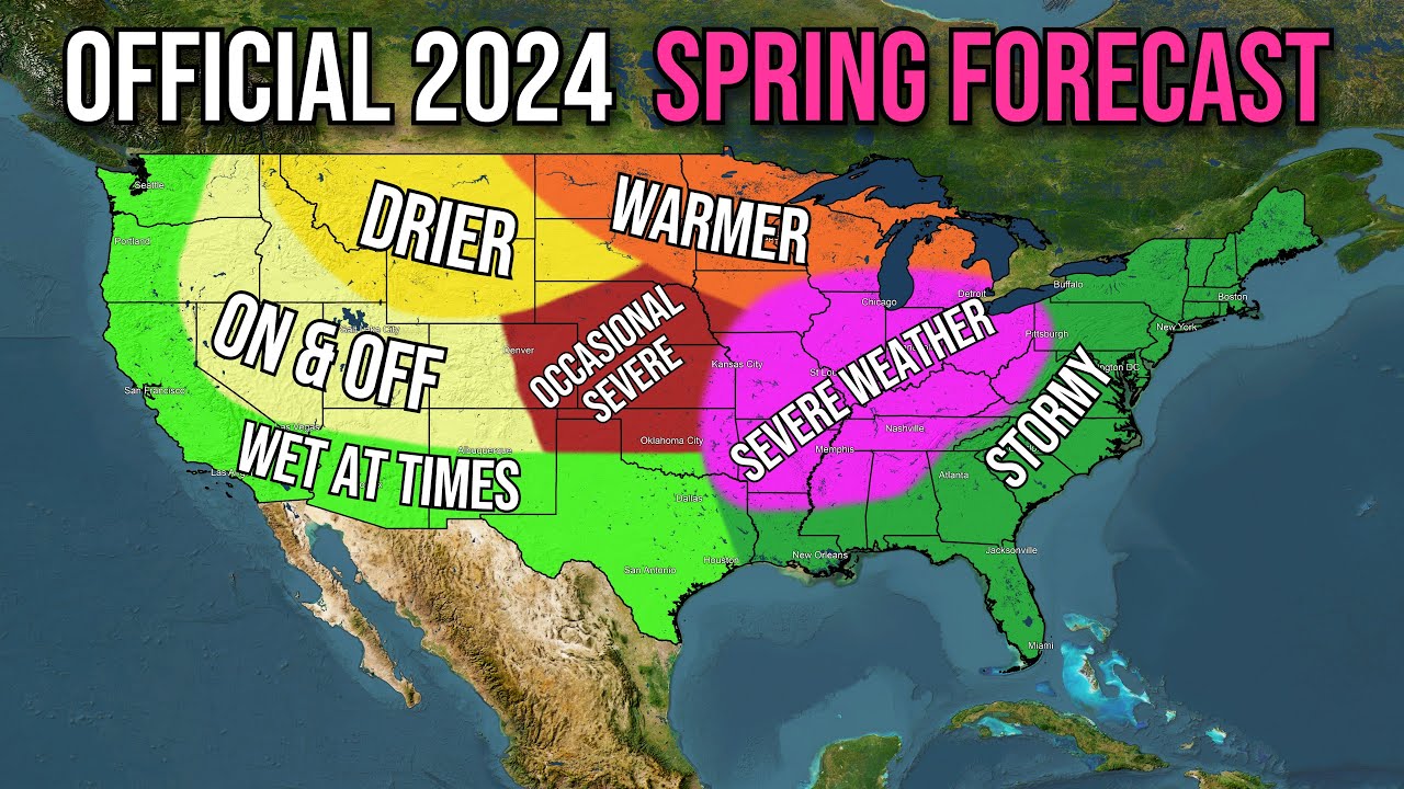 Official 2024 Spring Forecast - YouTube