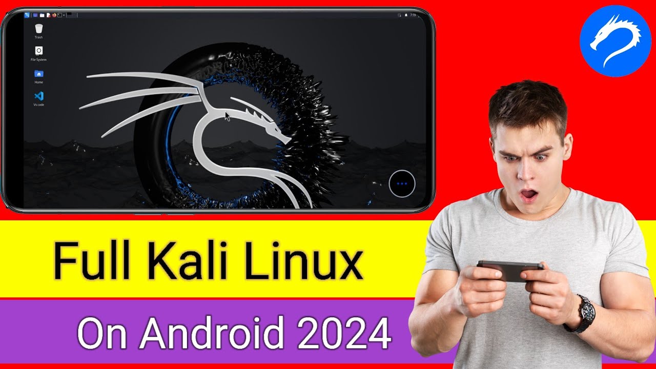 How To Install Kali Linux On Android No Root 2024 - YouTube