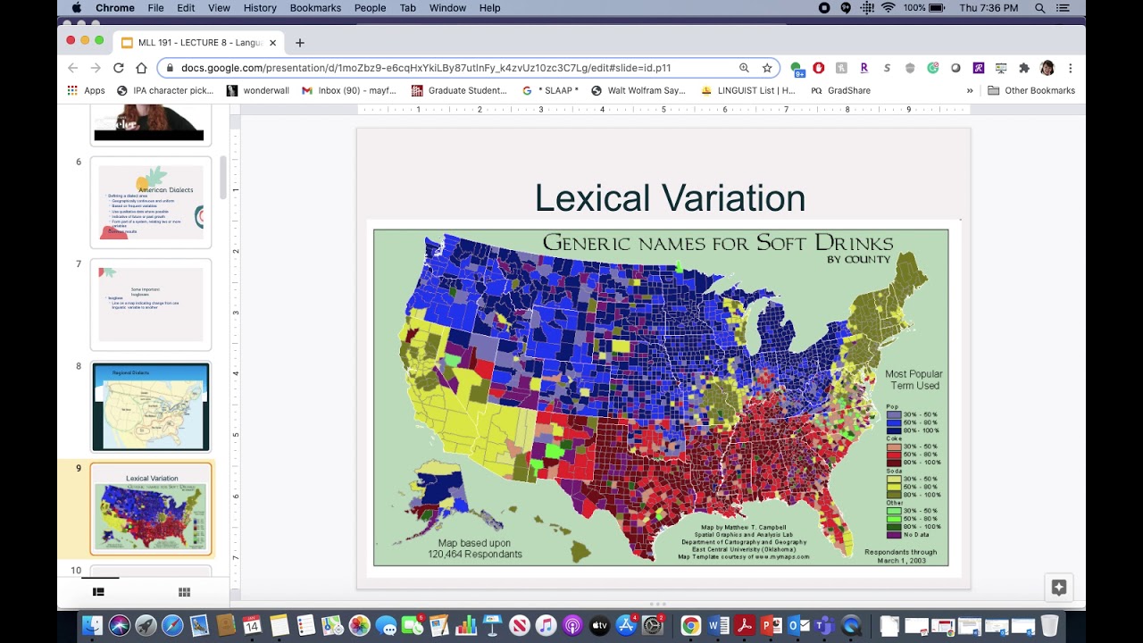 MLL 191 - LECTURE 8 - LANGUAGE AND REGION - YouTube