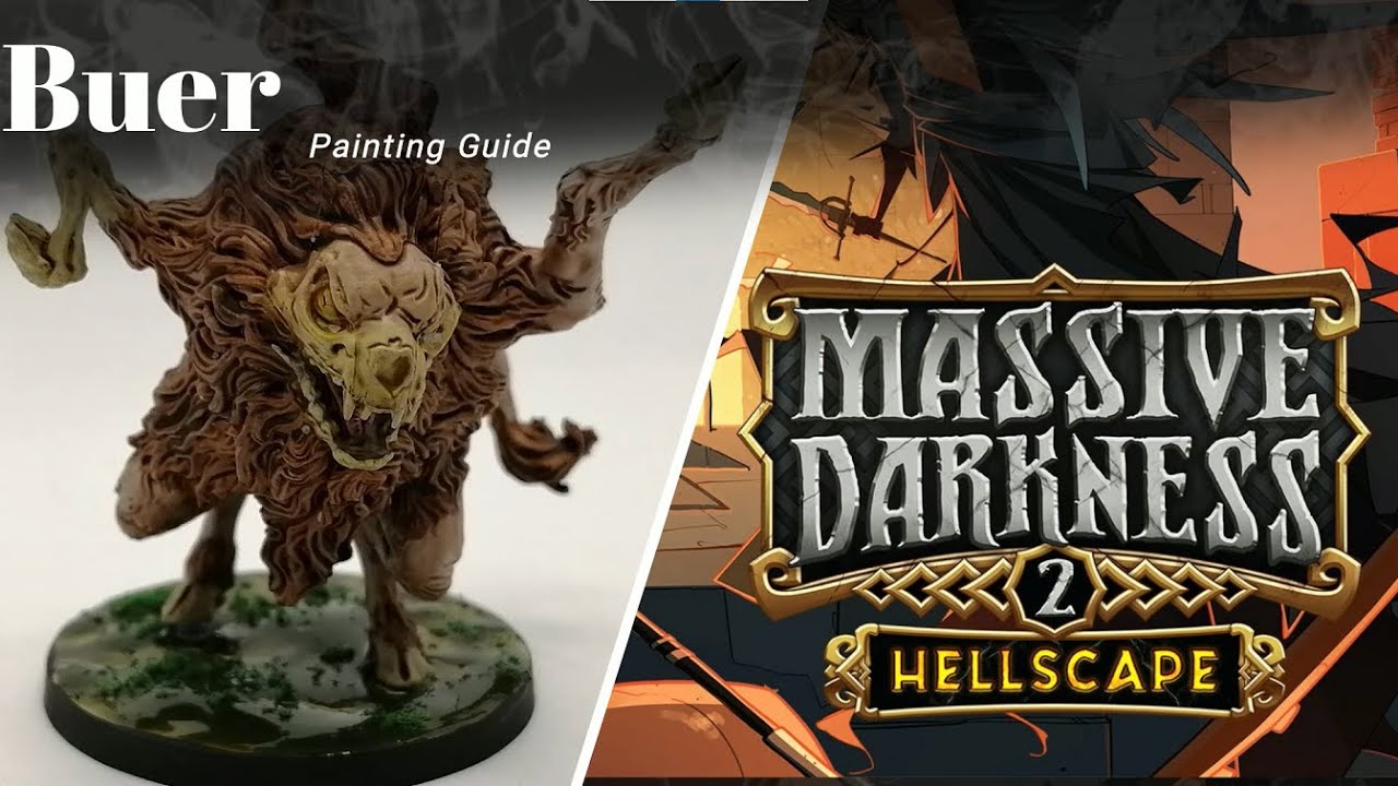 Massive Darkness 2 Painting Guide - Buer the Roaming Monster - YouTube