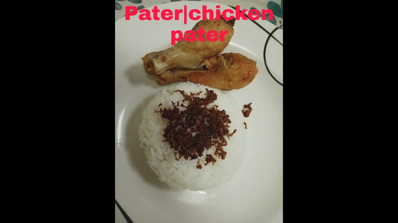 Pater|Chicken Pater|Maguindanaon/Maranao dish - YouTube
