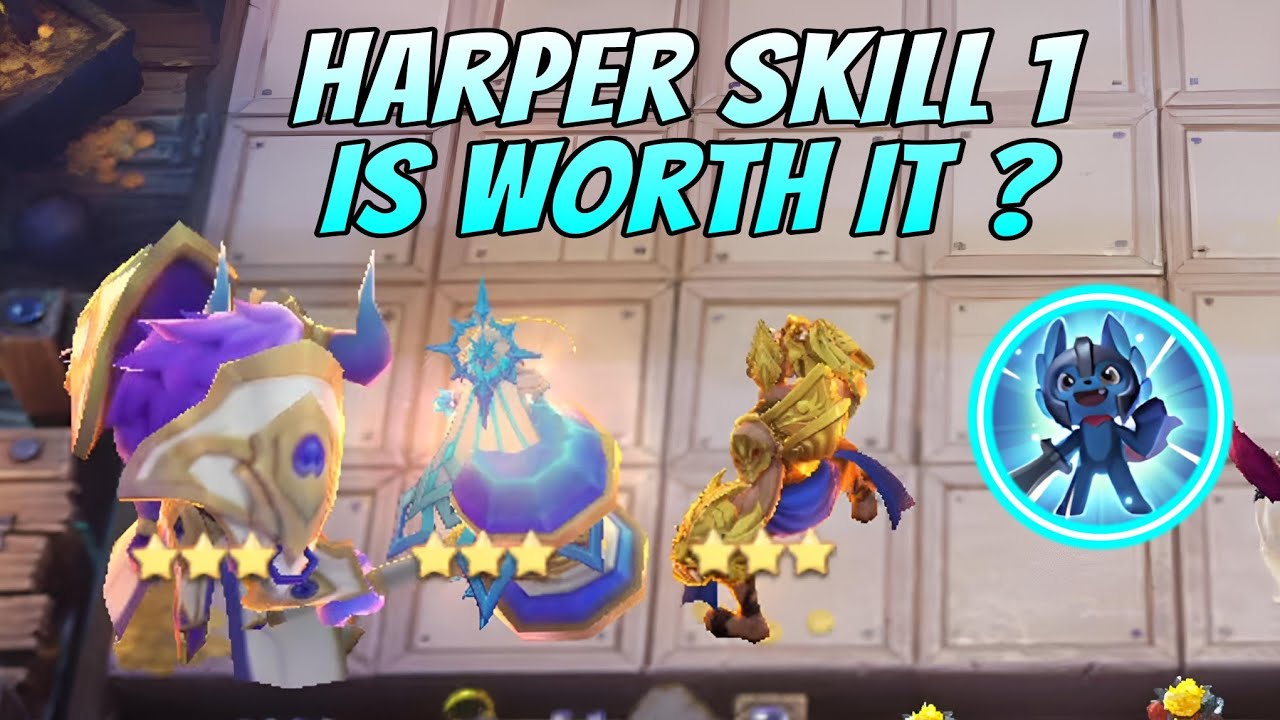 HARPER SKILL 1 IS WORTH IT !! BEST SYNERGY COMBO | MOBILE LEGENDS MAGIC ...
