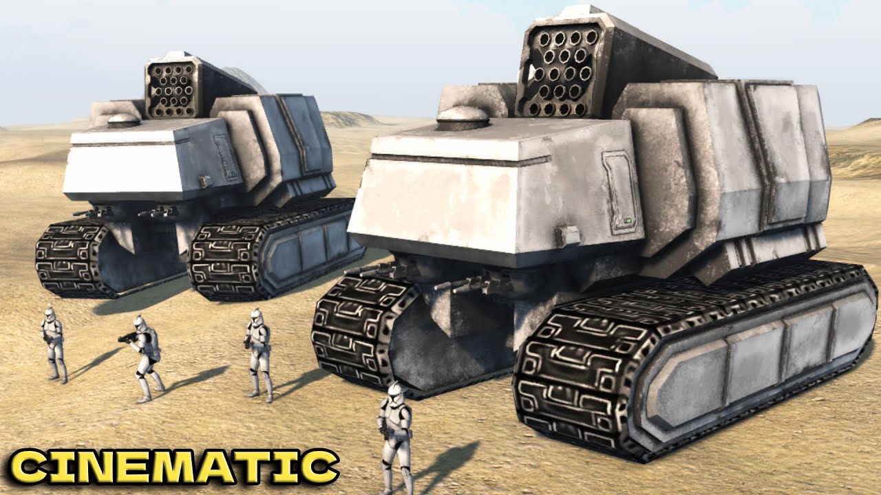 ULTIMATE STAR WARS MOD: Clone Troopers vs CIS Battle Droids - Men of War: Assault Squad 2 - YouTube