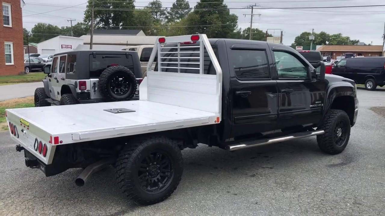 2009 GMC Sierra flatbed with 5th wheel for sale at dlux motorsports ...