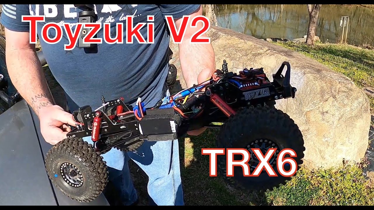 Toyzuki V2 and the Traxxas Trx6 takes on the rock at the scenic ...