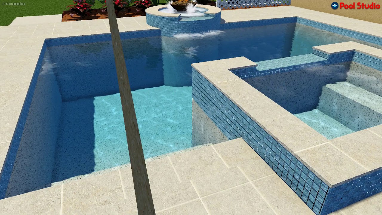 Pool Studio - 3D Swimming Pool Design Software - YouTube