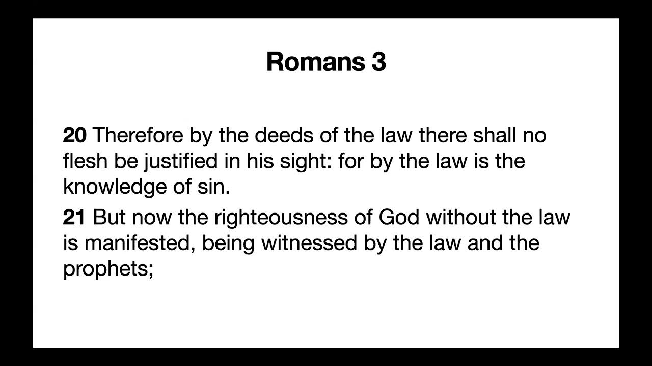 No Discrimination Romans 3 YouTube no-discrimination-romans-3-youtube