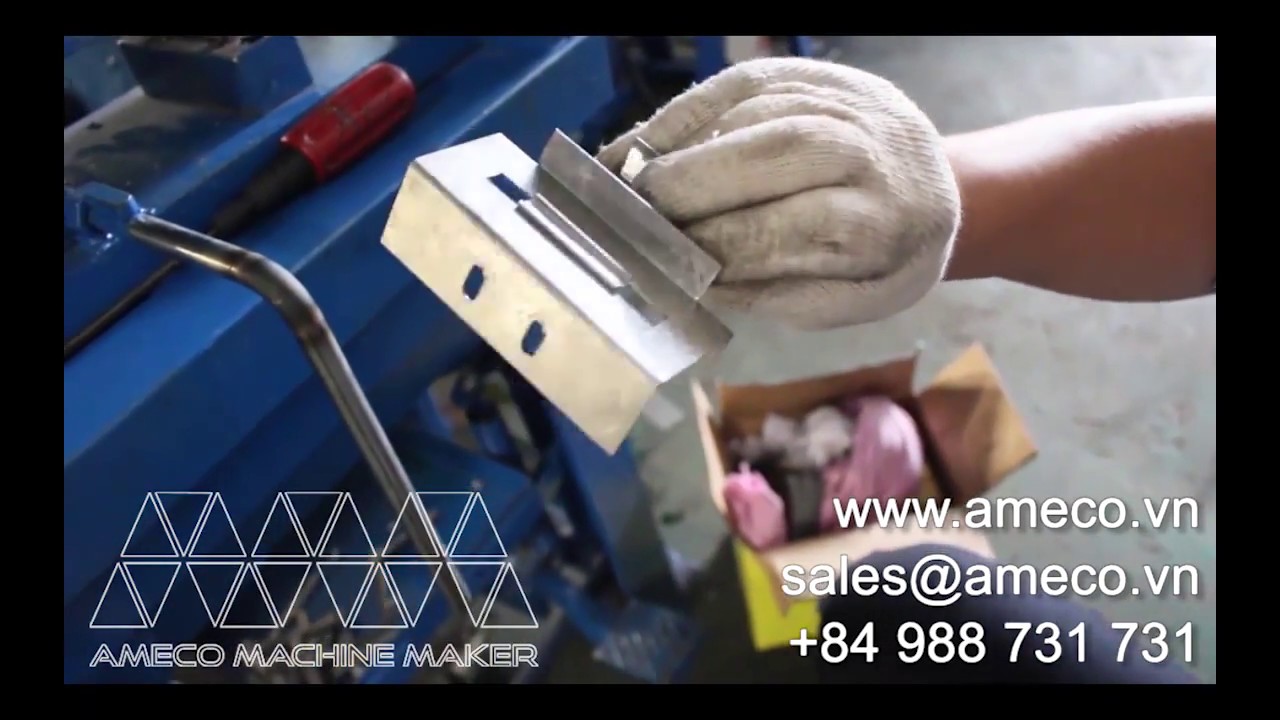 Seam Lock Fastener Clip & Clip Lock Clip Making Machine | Máy Dập Đai ...