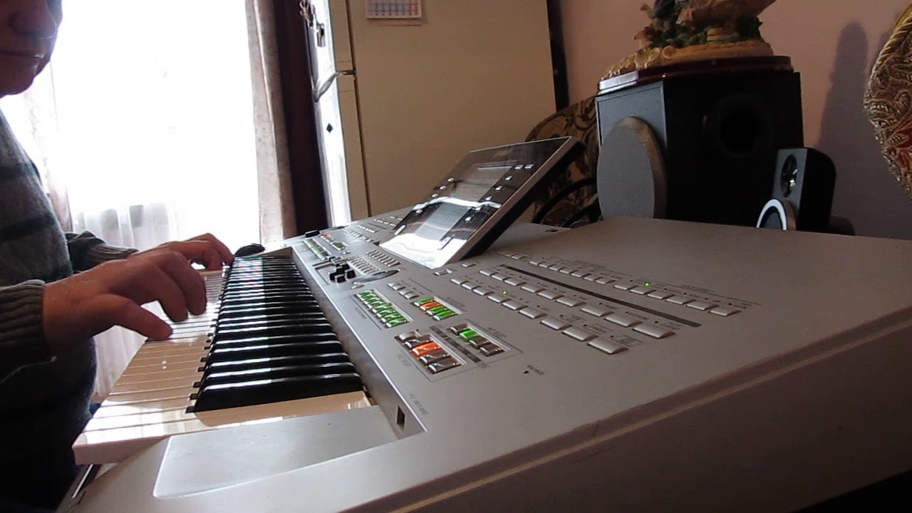 French Musette Yamaha Tyros 3 - YouTube