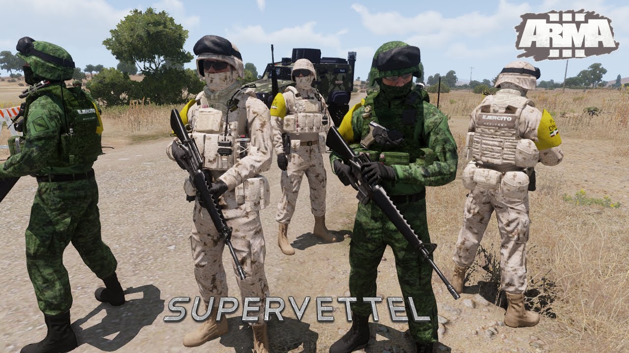 Operativo del Ejercito Mexicano vs trafico de Armas ARMA 3 MEXICO - YouTube
