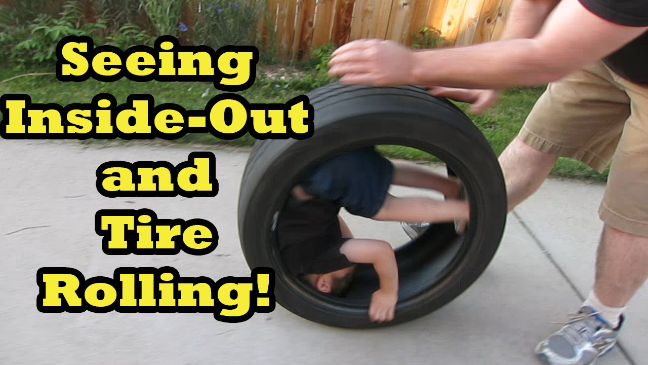Seeing Inside Out and Fun with Tires - Day 735 | ActOutGames - YouTube