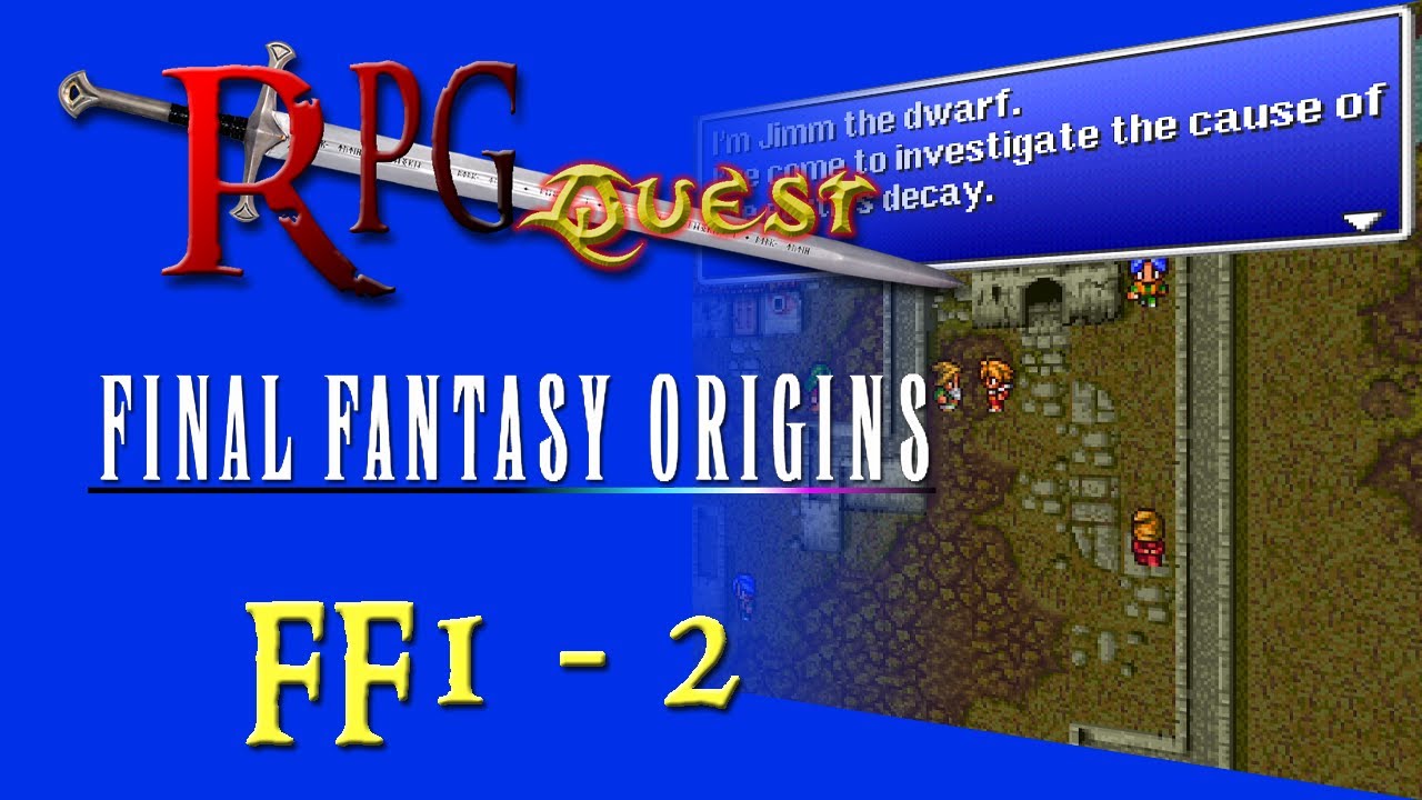 RPG Quest #358: Final Fantasy Origins (PS1) - FF1 Part 2 - YouTube