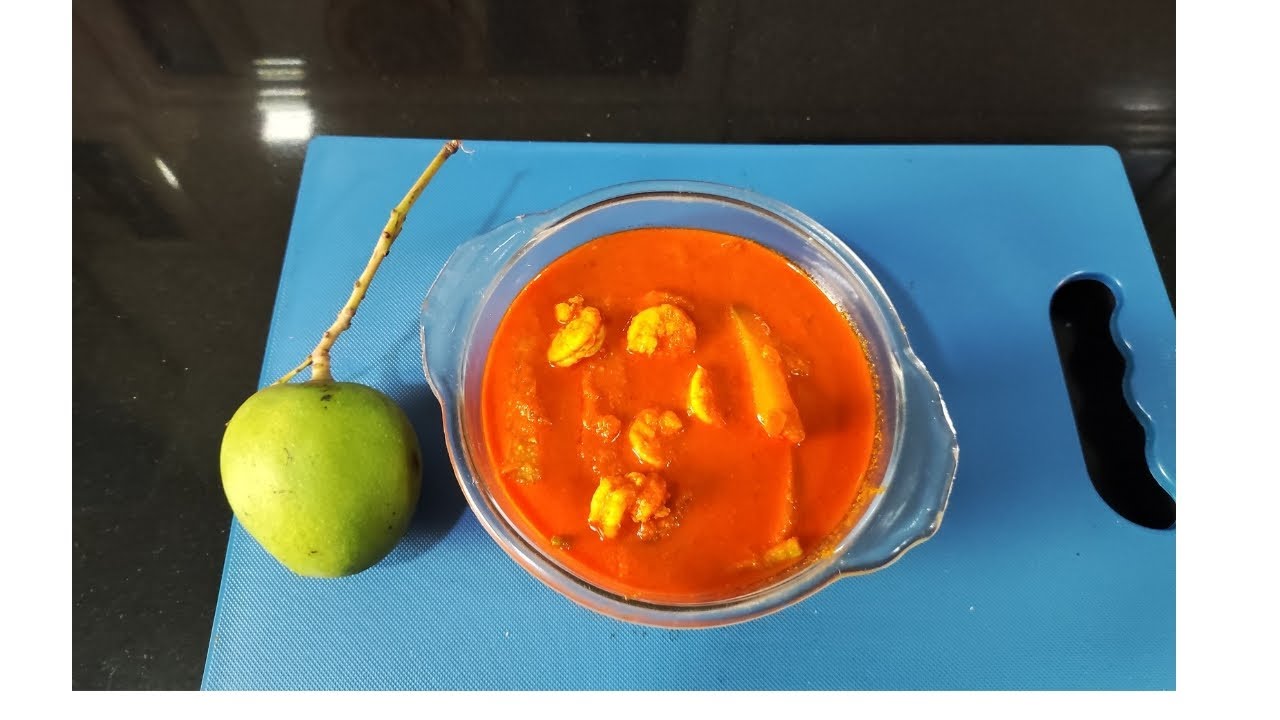 Goan Prawn Raw Mango Curry/#Goan Prawn Curry - YouTube