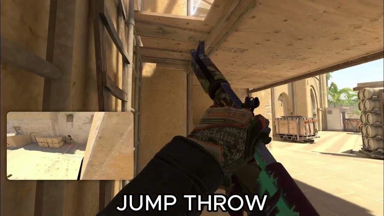 Under Wood to Ramp Flash | Mirage Tactics | CS2 - YouTube