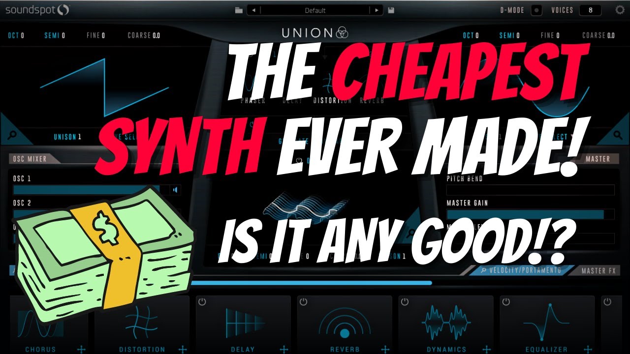 The Cheapest Synth Ever ($5) - How Good Is it? - Union by Soundspot ...