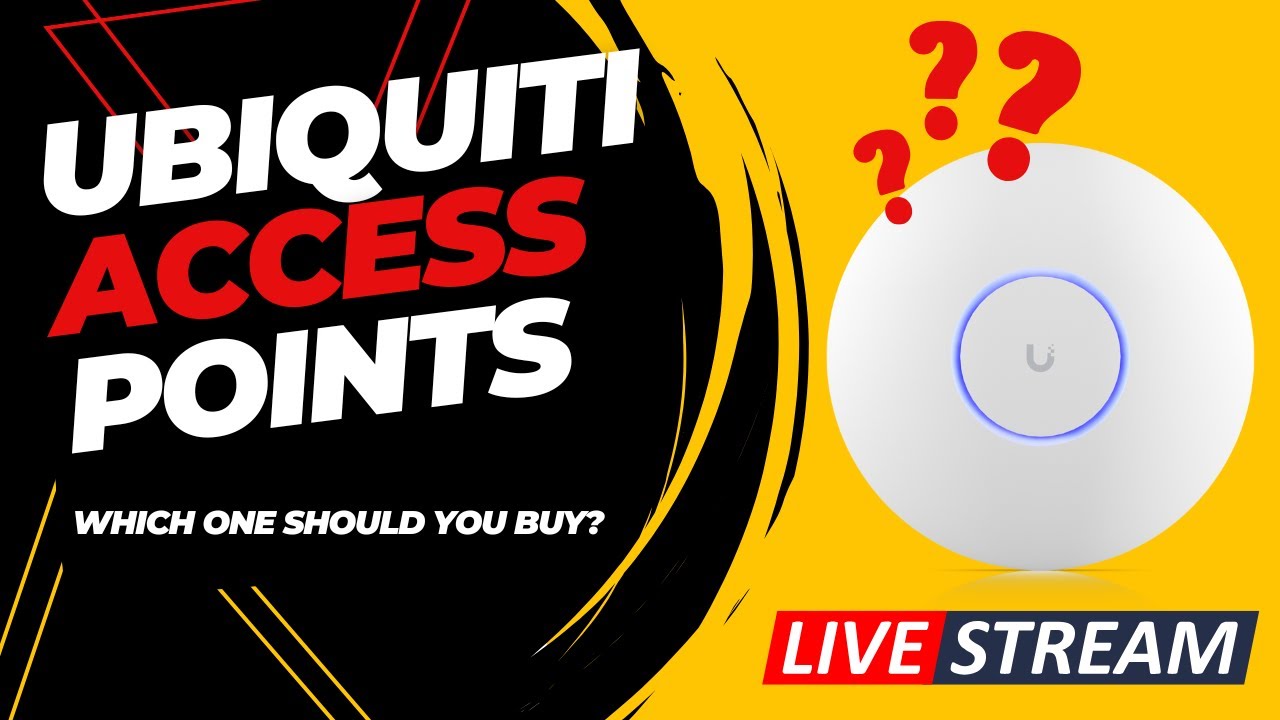 [LIVE] Which Ubiquiti Access Point should you buy? + Q & A - YouTube