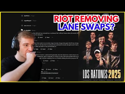 Jankos About RIOT Removing LANE SWAPS In Next Season | League of ...