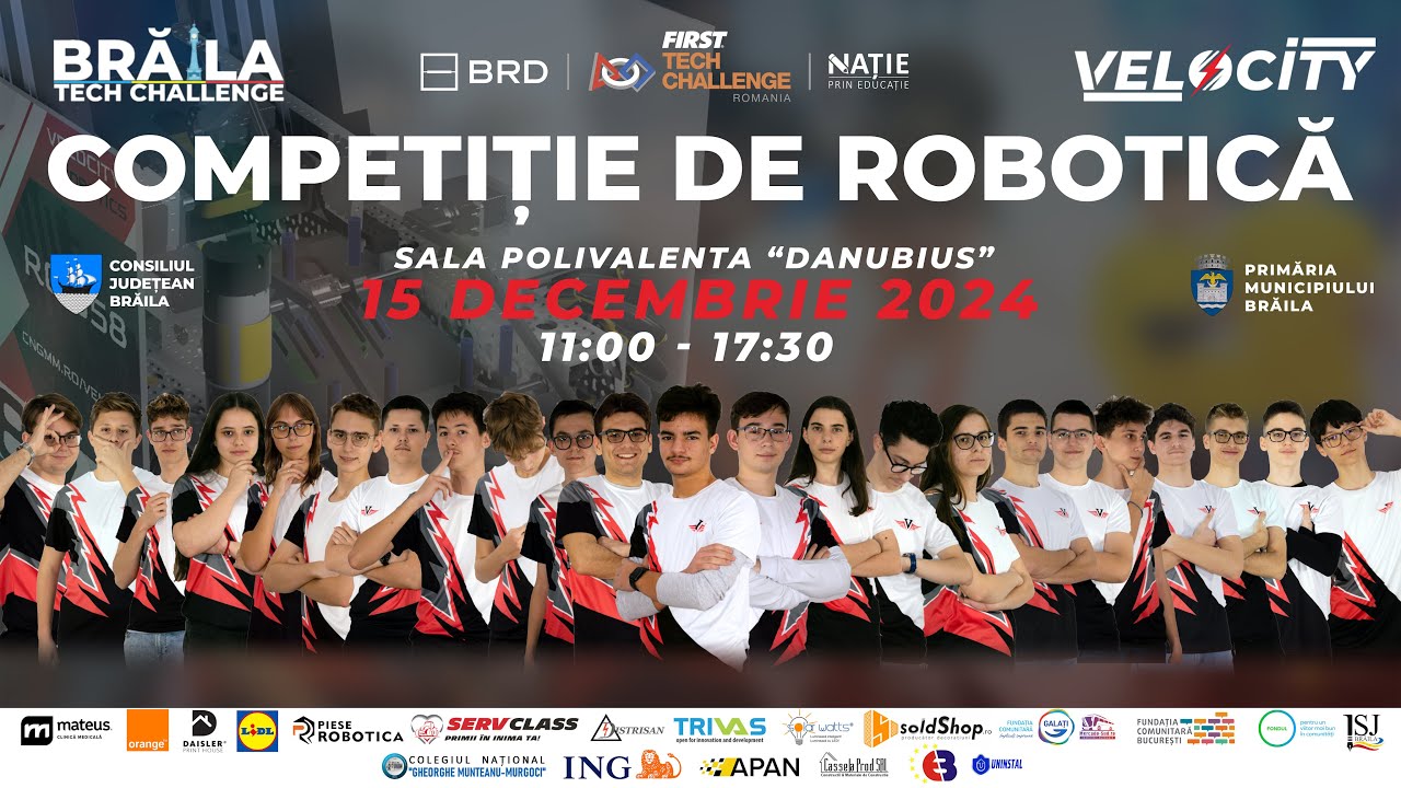 BRAILA TECH CHALLENGE - FTC Meet 2024 - YouTube