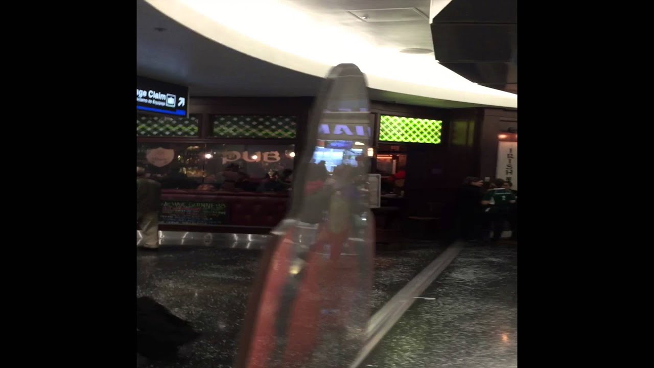 ALIEN at MIAMI AIRPORT - YouTube