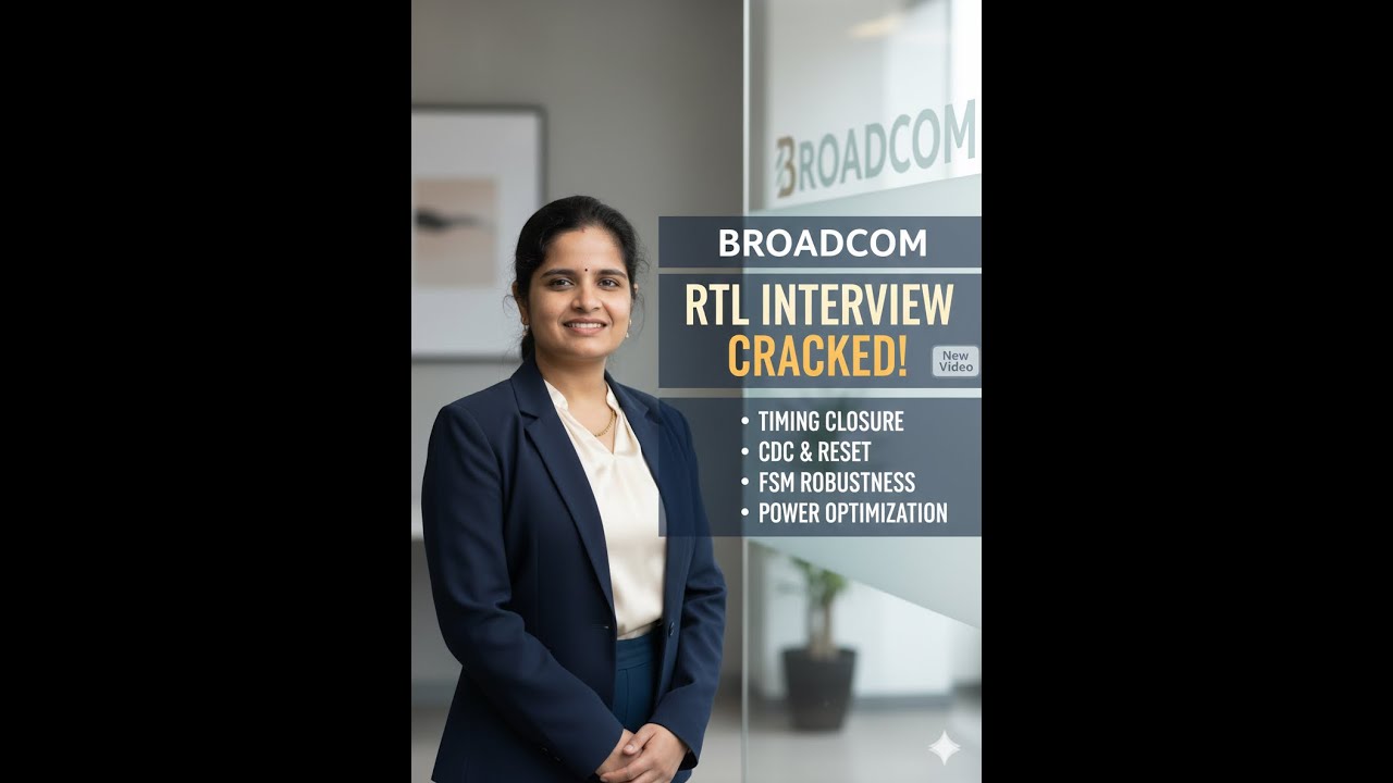 Broadcom RTL Design Interview Questions & Answers | High-Frequency ASIC ...